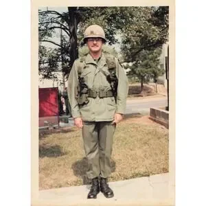 Unbranded | Art | Vintage Military Snapshot Soldier M65 Field Gear ...